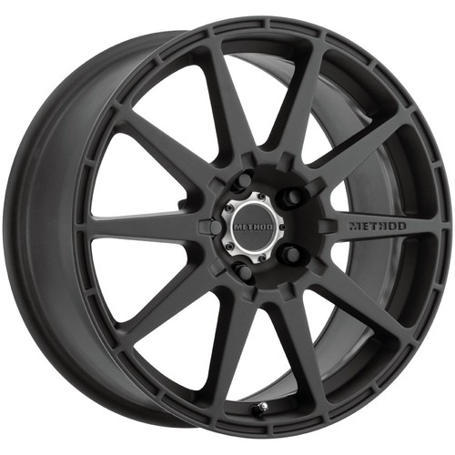 Method MR501 Rally 17x8 5x100 +42mm Matte Black Wheel Rim 17" Inch ...