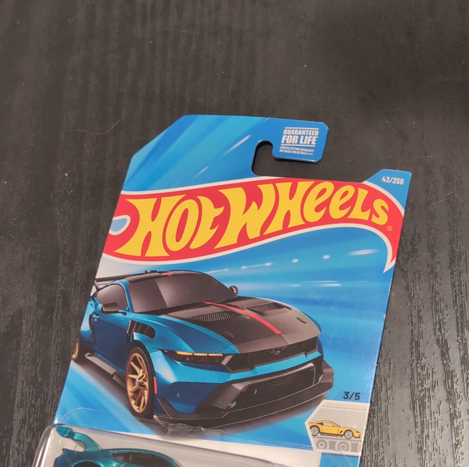 Hot Wheels Ford Mustang GTD Factory Fresh 1:64 Blue Gold super treasure ...