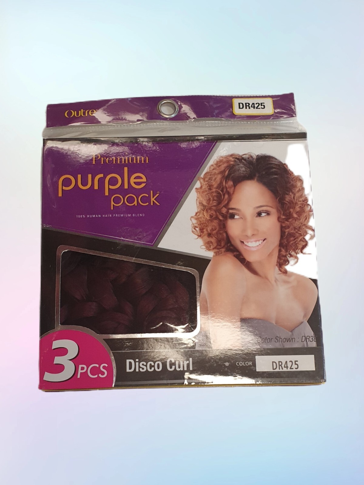 OUTRE PREMIUM PURPLE PACK HUMAN HAIR BLEND WEAVE EXTENSIONS 3PCS ...