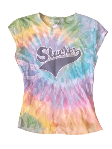 Slacker Tie Dye T-Shirt Teen Girl Size Medium by Ragdoll | eBay