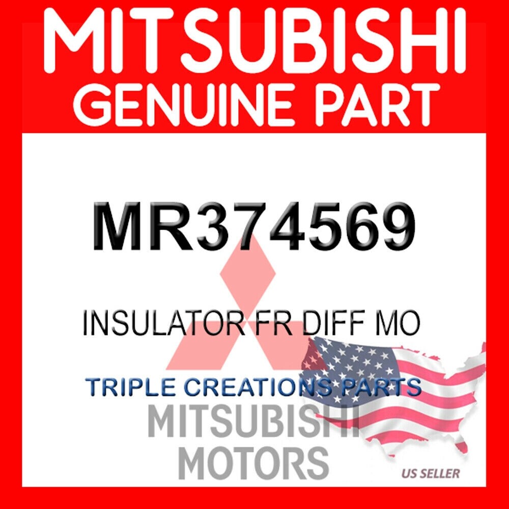 Genuine Mitsubishi Mr374569 Insulator Fr Diff Mo OEM | eBay