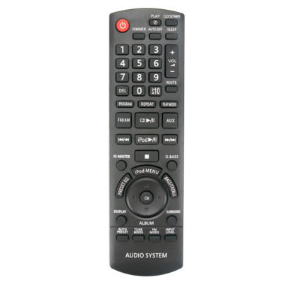 New N2QAYB000394 Replace Remote for Panasonic SC-HC3 Compact Stereo ...