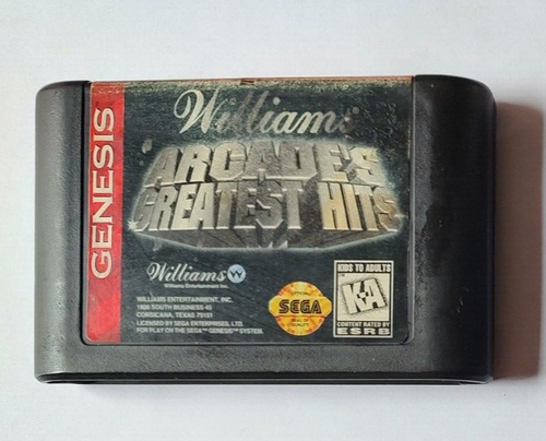 Williams Arcade's Greatest Hits (Sega Genesis) Tested & Works | eBay
