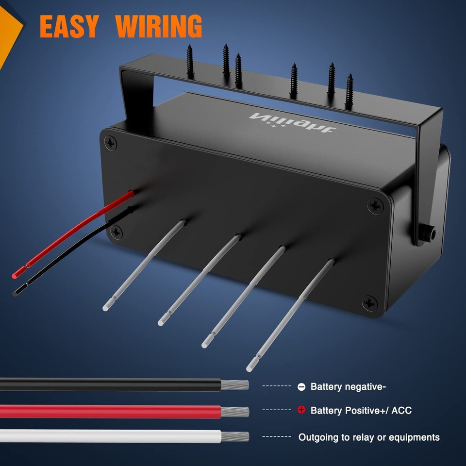 Nilight 4 Gang Rocker Switch Box 12V SPST ON Off Switch PD Type C and ...