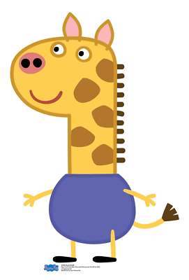 Gerald Giraffe from Peppa Pig Cardboard Cutout / Standee / Stand up ...