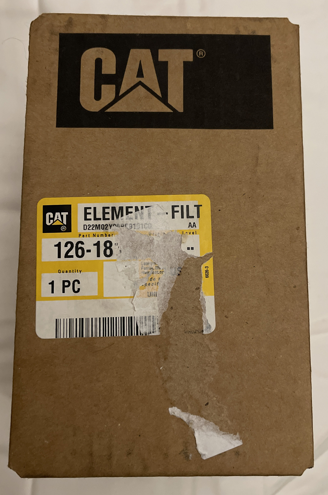 CATERPILLAR 1261813 - cross reference oil filters | oilfilter ...