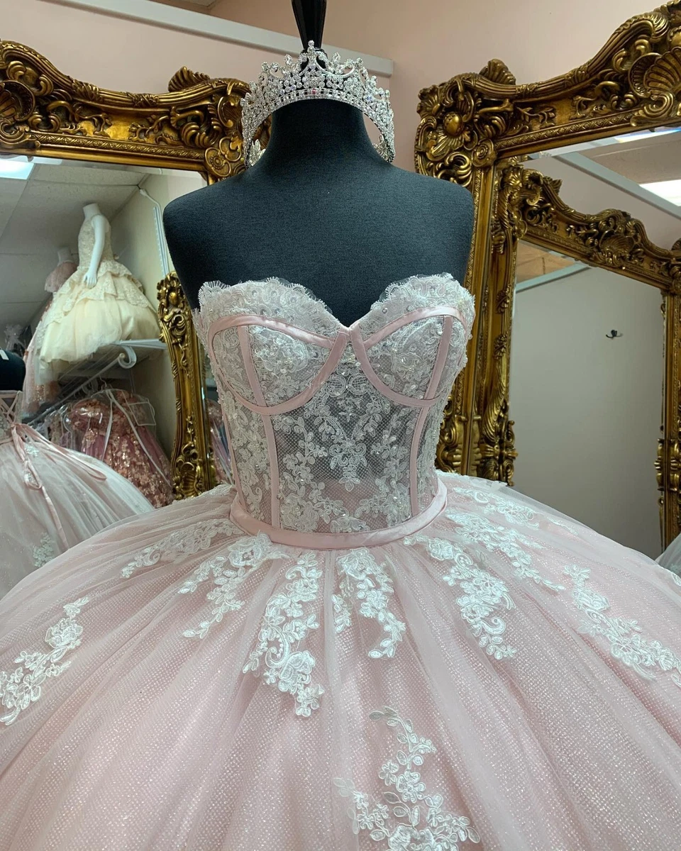 Sweet 15 Dresses White