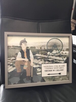 Twechar Miner Barrhill Rows Print A3 (297mm x 420mm) Unframed | eBay UK