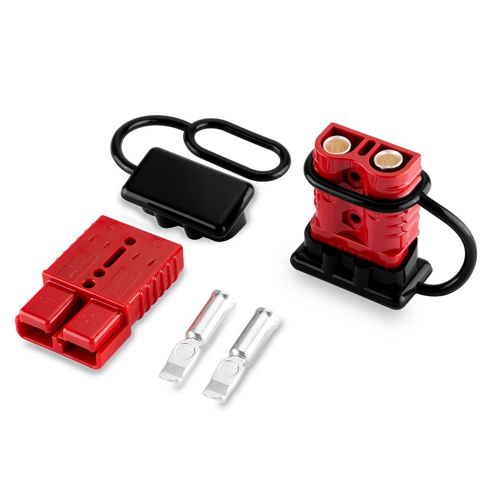 50A/175A Battery Quick Connector Kit Plug Connect Disconnect Winch ...