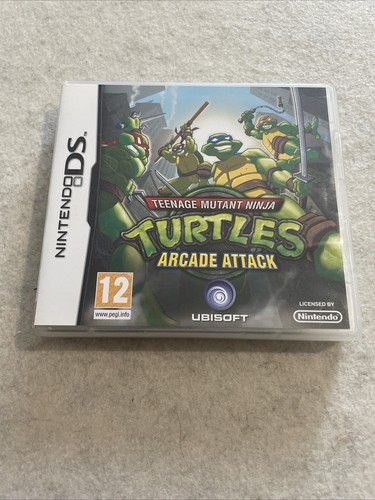 Teenage Mutant Ninja Turtles Arcade Attack Jeu Nintendo DS Complet FR ...