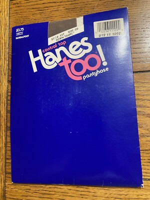 Hanes Too! Control Top Sandalfoot Pantyhose Size CD - Town Taupe #137 ...