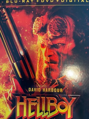 HELLBOY (Blueray/DVD/Digital,2019,2 Disc set) Brand New Sealed! | eBay