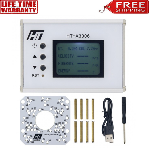 HT-X3006 Shooting Speed Meter Tester Chronograph Bullet Speed Meter ...