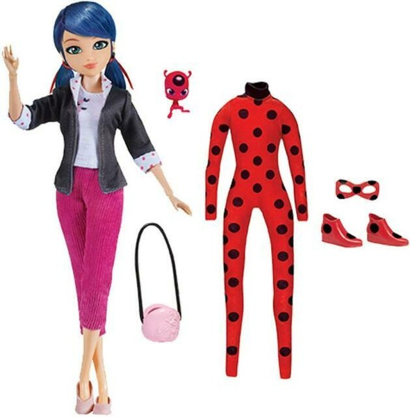 Miraculous Ladybug Superhero Secret Marinette 10 inch Fashion Doll ...