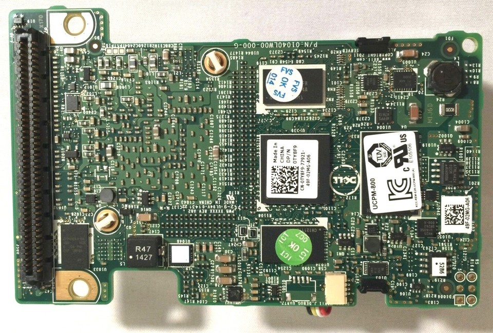 Dell Poweredge PERC H710P 6Gb/s Mini Mono 1GB RAID Controller W ...