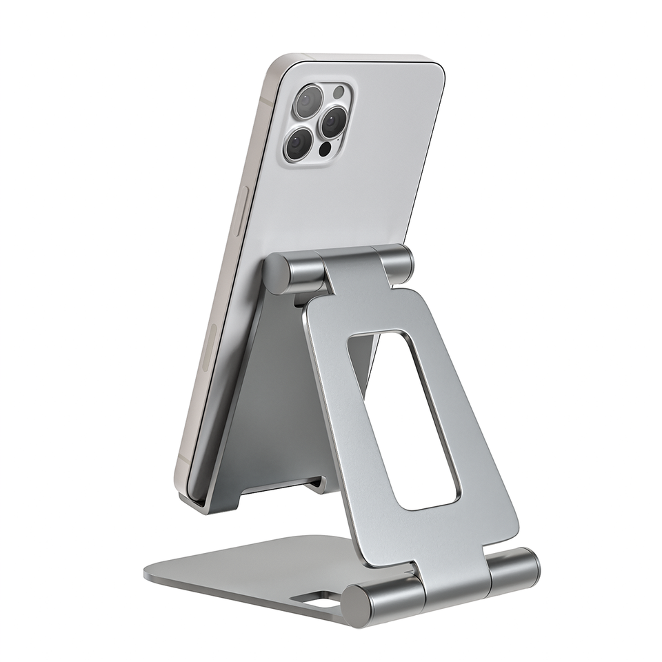 Adjustable Cell Phone Stand Desk Mount Holder Universal For iPhone 14 ...