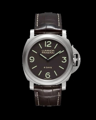 Panerai Luminor Base 8 Days Manual Wind Titanium 44mm Watch PAM 562 | eBay