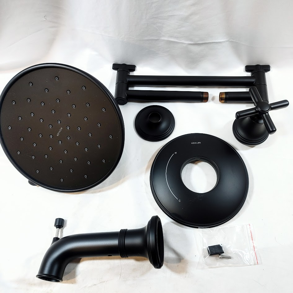 Kohler Paces 1-Handle Tub & Shower Faucet - Matte Black (R34530-3G-BL) NO VALVE | eBay