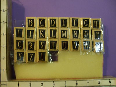 Stampin up alphabet Rubber Stamp MONOGRAM Letters as listed and ...