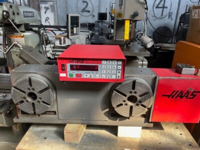 Haas Twin Platter Rotary Indexer, Model HRT 210-2 With Haas Control Box | eBay