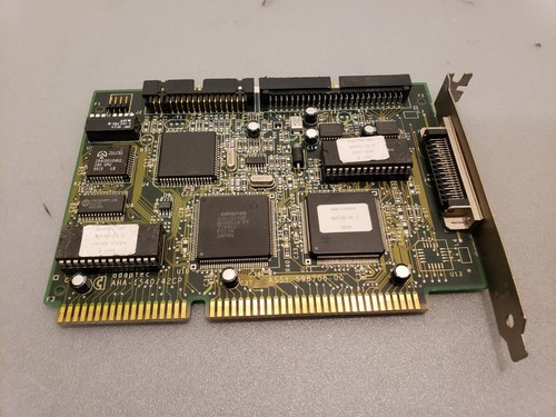 Vintage Adaptec AHA-1542CP ISA 50 PIN SCSI Adapter Controller Card ...