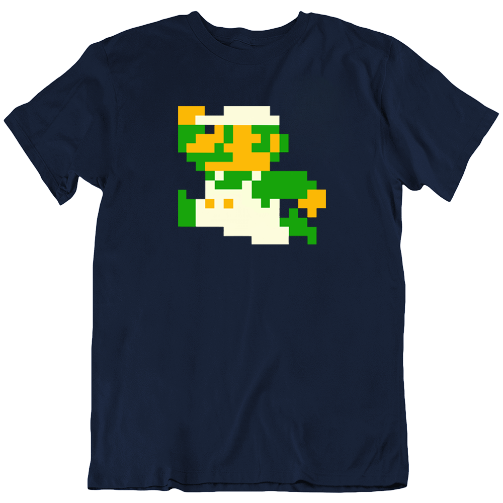 Luigi 8 Bit Jumping