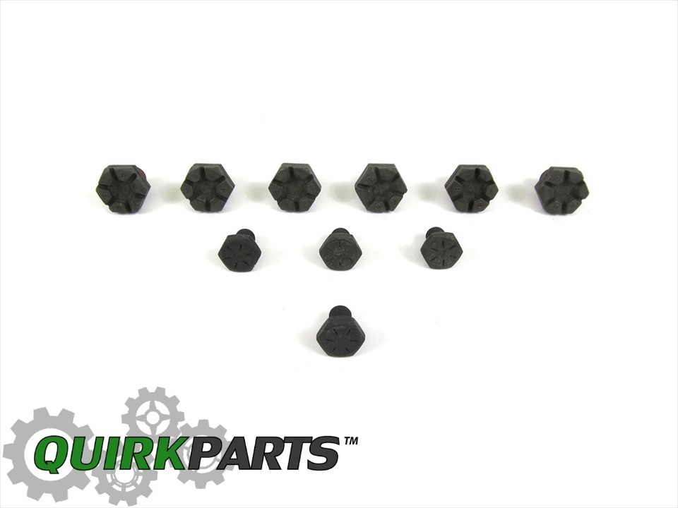 MOPAR PERFORMANCE FLEX PLATE CRANKSHAFT & TORQUE CONVERTOR BOLTS SET OF ...