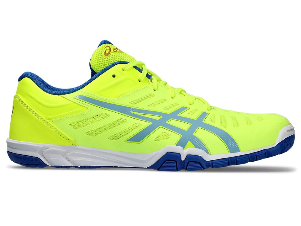 ASICS Table Tennis shoes ATTACK EXCOUNTER 2 1073A002 752 Safety Yellow ...
