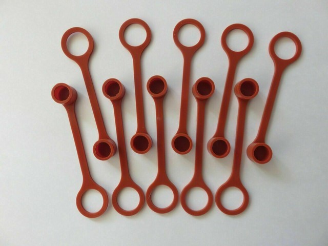 NEW 30 PACK RUBBER ANSUL STYLE NOZZLE CAPS R102 BLOW OFF CAPS CAP | eBay