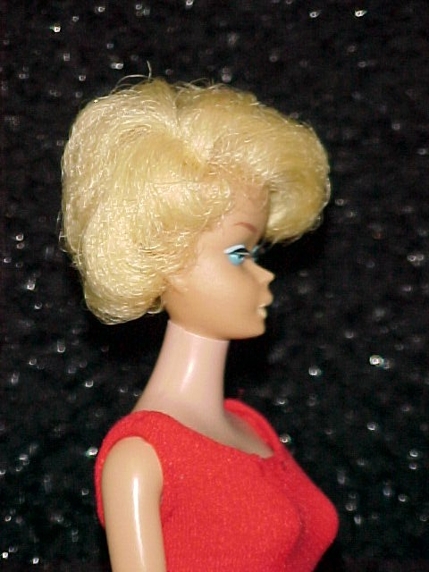SIDEPART PLATINUM BLONDE BUBBLE CUT BARBIE SIDE PART VINTAGE | eBay