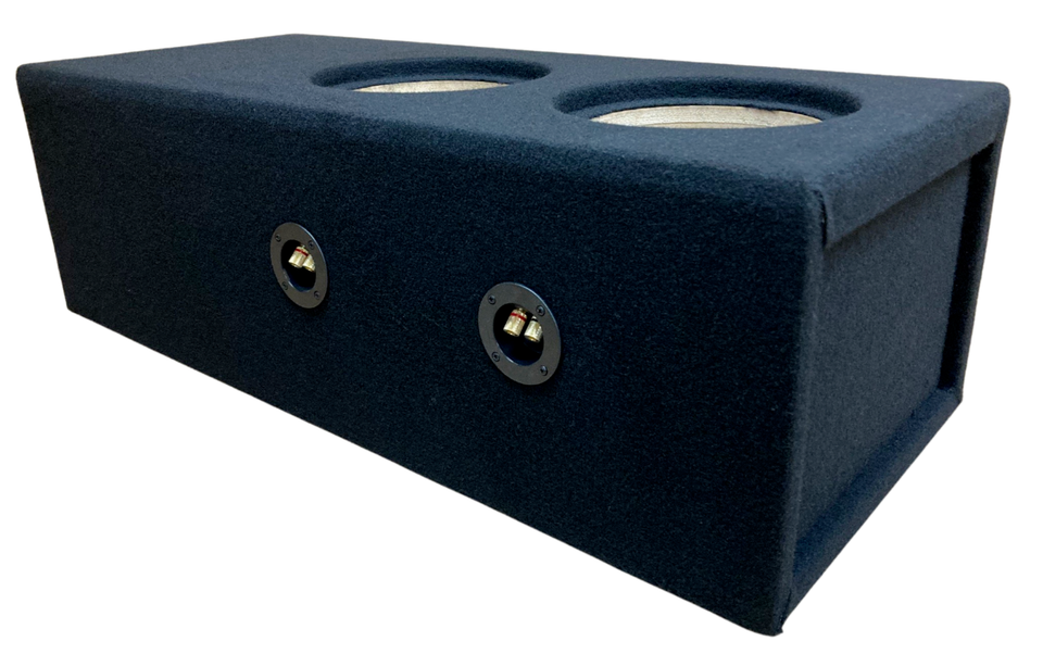 Custom Ported Sub Box Enclosure for 2 8" Massive Audio HIPPO 84 Subs ...
