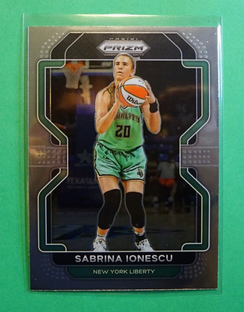 2022 Panini Prizm WNBA Basketball SABRINA IONESCU #14 base card, NY ...