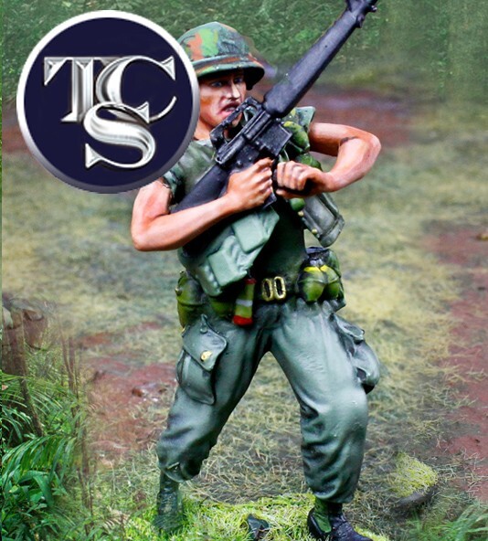 VIETNAM WAR THE COLLECTORS SHOWCASE GI GRUNT CS01067 FREE USA SHIPPING ...