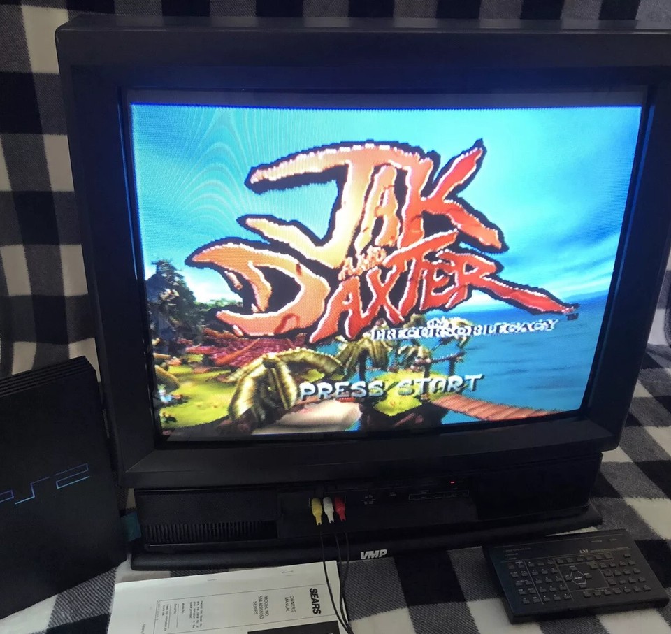 Sears LXI Series 27” Color TV Retro Gaming TV 1990 Model 564.42955950 ...