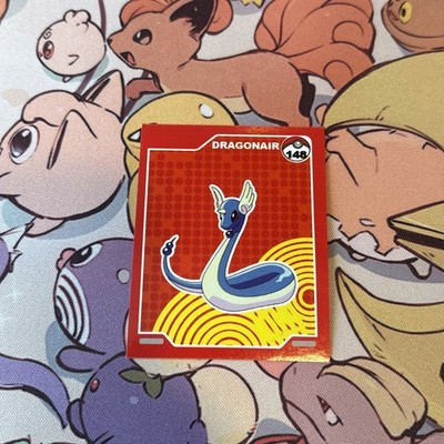 Dragonair #148 - 2024 Peru Pokemon Blue Vol 3 Pokedex Sticker Album Set ...