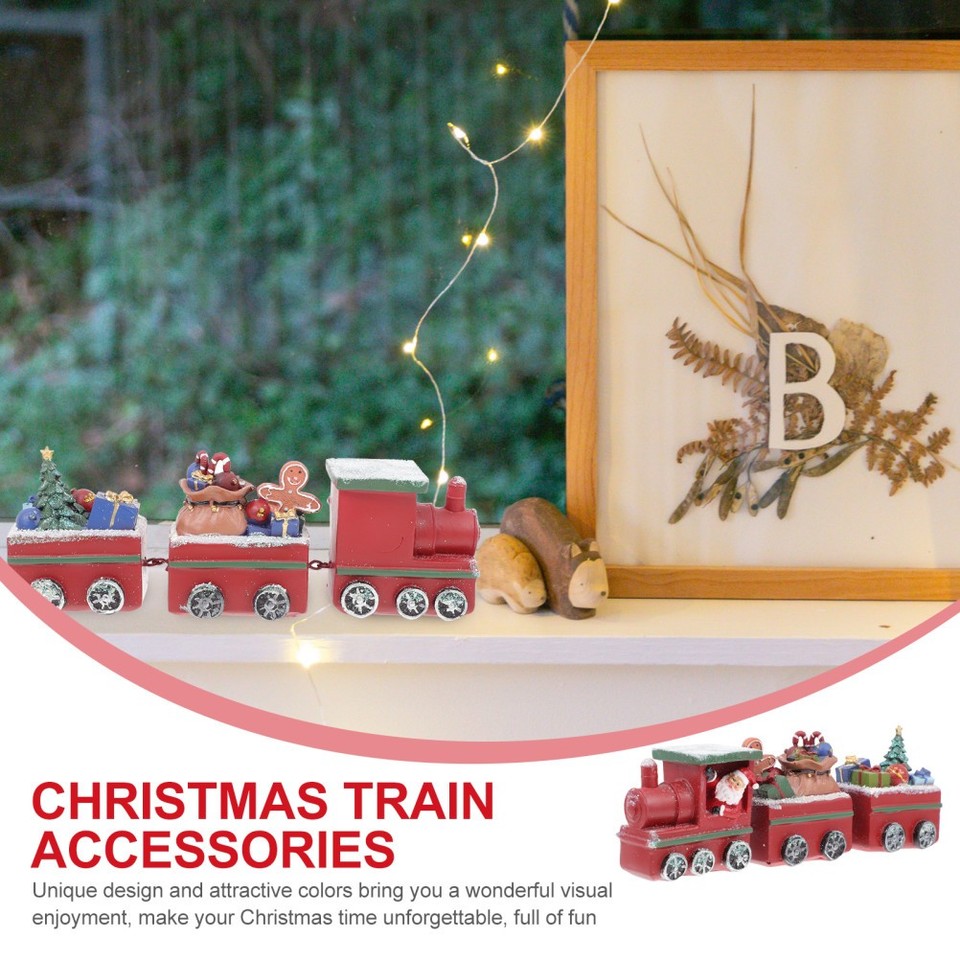 Technology Train Building Blocks Model Resin Craft Locomotive Decoration | eBay Australia