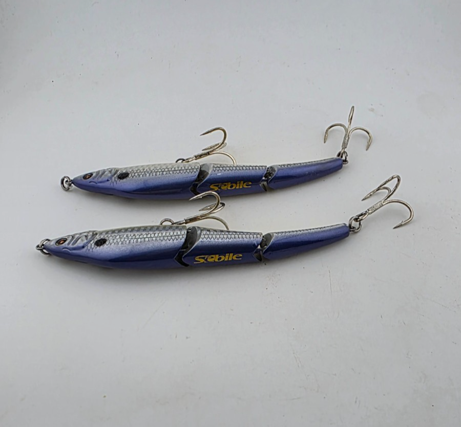 (2) Sebile Magic Swimmer 145 SK Jointed Swimbait Fishing Lures Lot of 2 ...