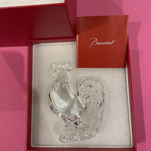 Baccarat Crystal Chicken Figurine | eBay
