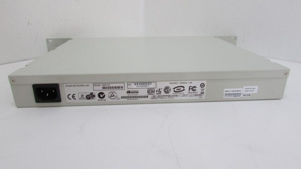 Aruba 3200-US Controller - 4x 10/100/1000BASE-T (RJ-45) or 1000BASE-X ...