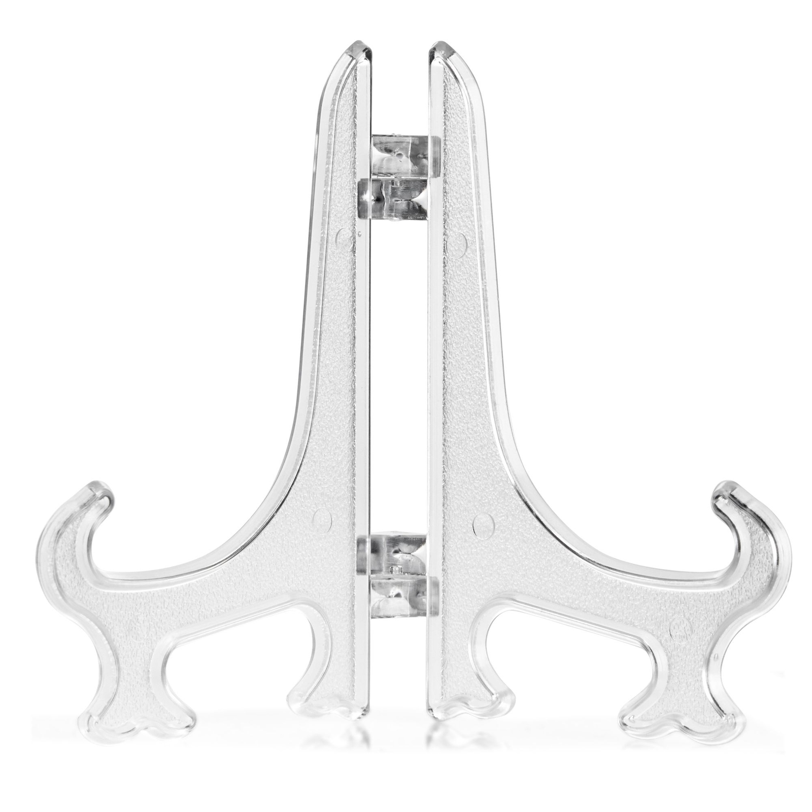 24 Pack Clear Mini Easels for Displaying Photos, Wedding Place Cards, 4 ...