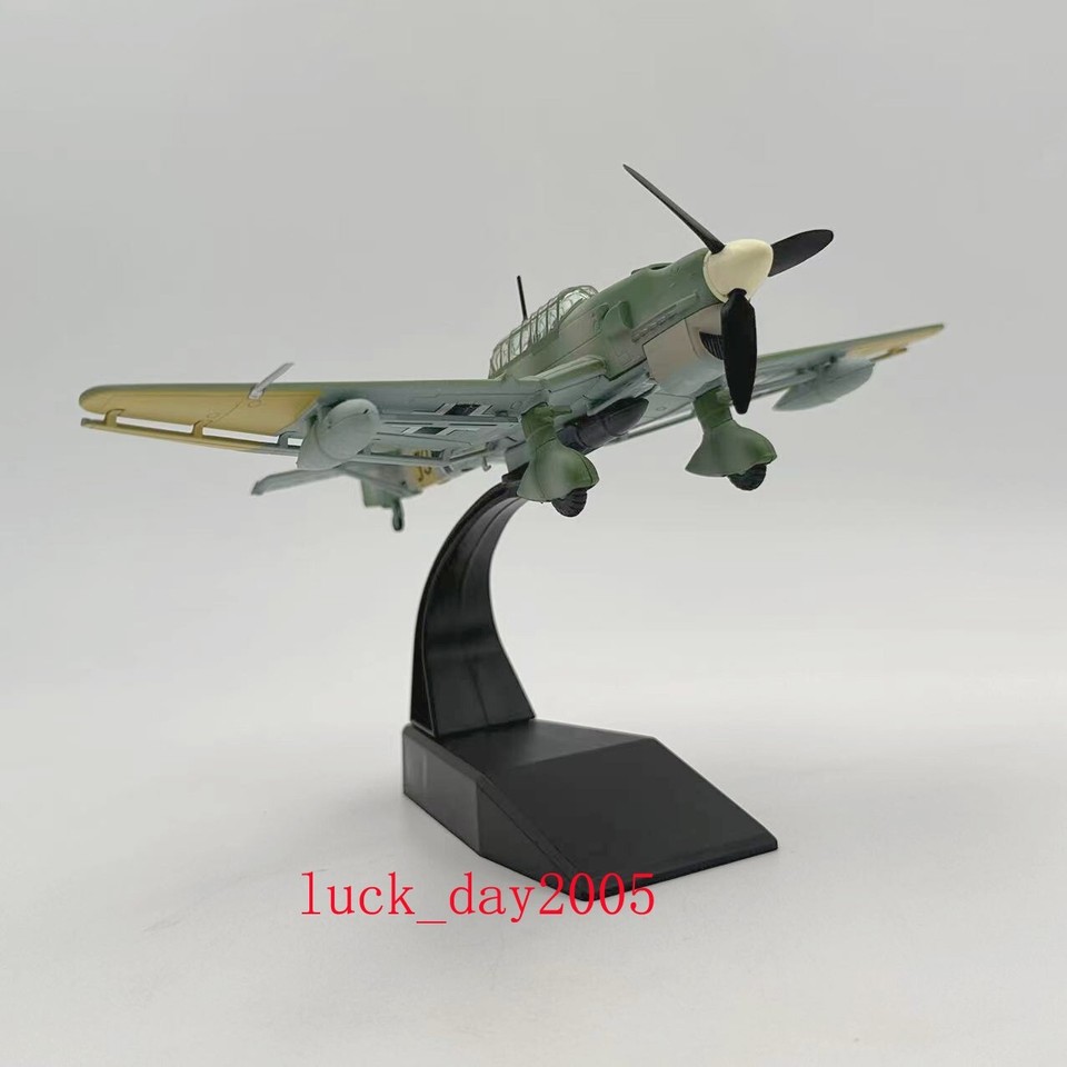 AMER German Luftwaffe Junkers Stuka Ju-87 Dive Bomber 1/72 Diecast ...