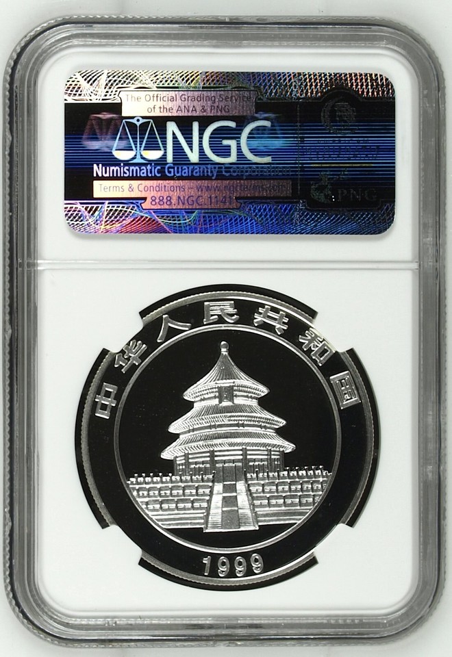 1999 China Silver Panda 1oz Colorized Proof Coin - NGC PF69 | eBay