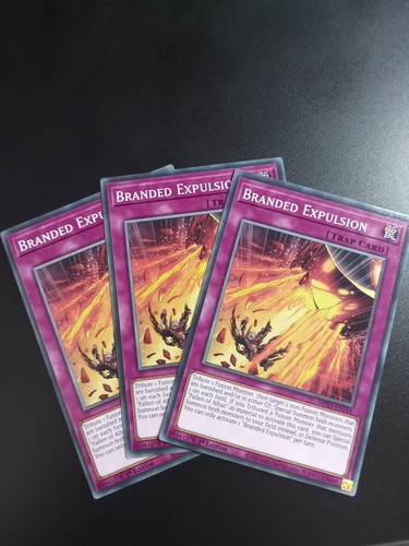 Yu-Gi-Oh! (3x) Branded Expulsion MP23-EN144 1st Ed MINT | eBay