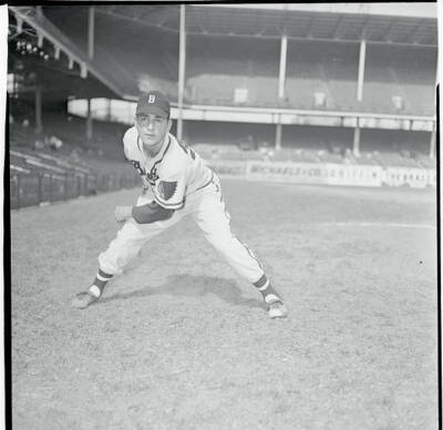 Braves Bonus Rookie Johnny Antonelli 1948 OLD BASEBALL PHOTO | eBay