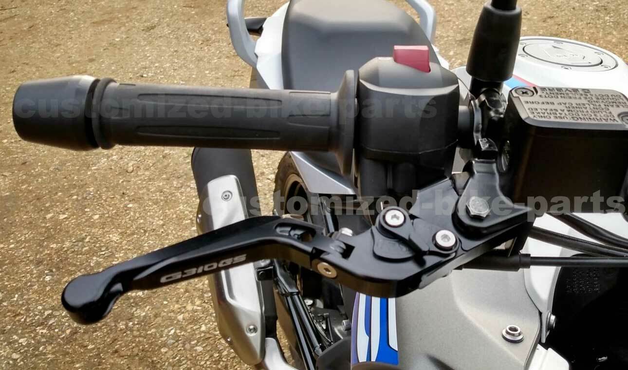Bmw G310GS G 310 GS 2017-2024 Black Adjustable Brake & Clutch Lever Set ...