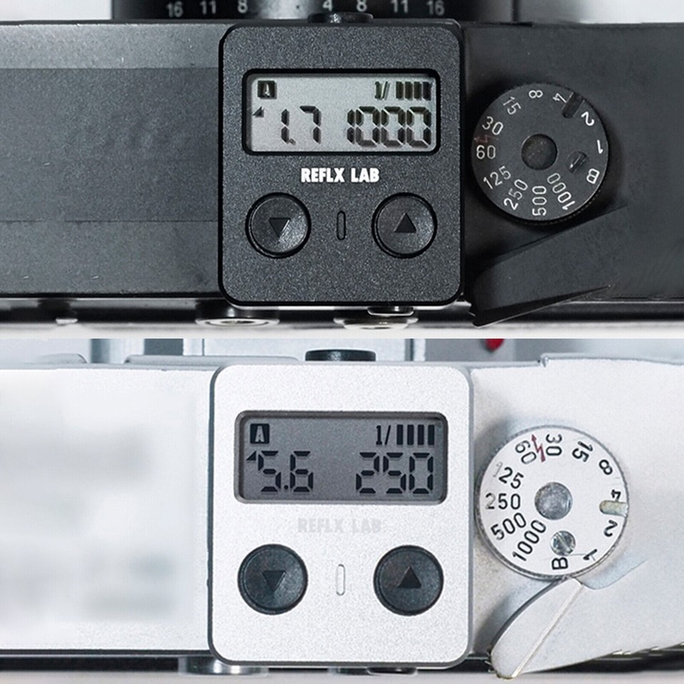 Reflx Lab Camera Hot Cold Shoe Light Meter Sliver Universal for fuji ...