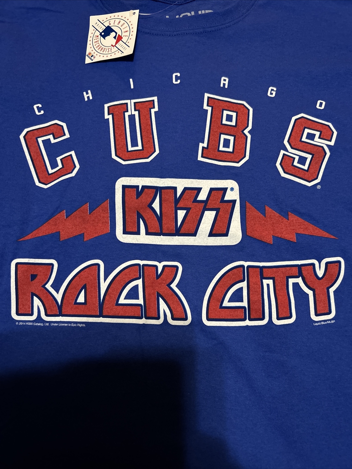 Chicago cubs KIZZ rock city tshirt men’s large NWT new | eBay