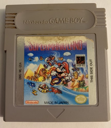 Super Mario Land Nintendo Game Boy Label Damage Tested 45496730048 | eBay