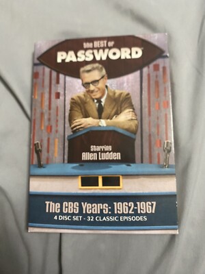 Best of Password (DVD, 2008) 4 Disc Working tested Allen Ludden ...