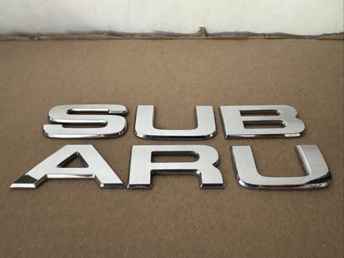 FREE SHIP OEM 1998-2002 SUBARU FORESTER REAR EMBLEM BADGE Letters | eBay